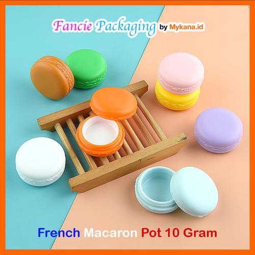 Jual Pot Cream FRENCH MACARON 10gr gram FANCIE PACKAGING Wadah ...
