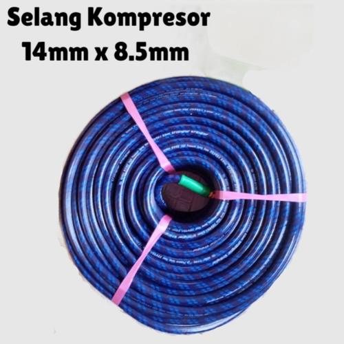 Promo Selang Angin Kompresor 1 Roll HIU 14mm 210Kgf/cm2 Kualitas Bagus ...