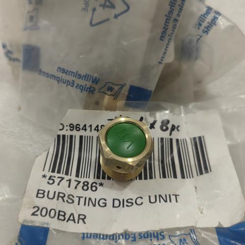 Jual BURSTING DISC PLUG 200BAR BRASS 571786 For CO2 BOTTLE CYLNDER ...