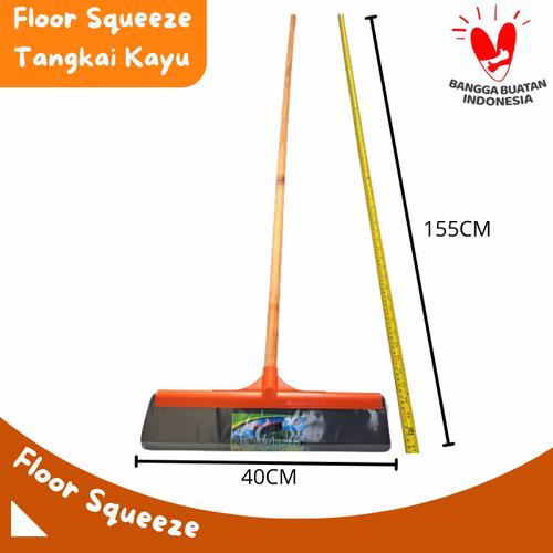Promo Floor Squeegee|Wiper Lantai Karet|Pembersih Lantai Air | Gagang Kayu - Kota Denpasar ...