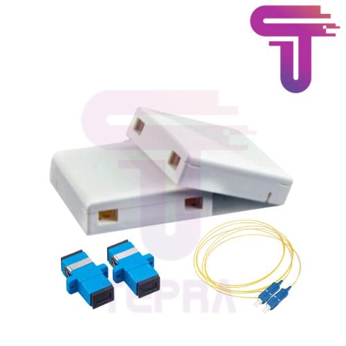 Jual Fiber Optic 2 Core Roset Kosongan|Roset FO 2 Core|FTTH Roset ...