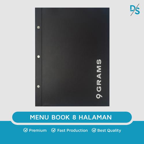 Jual Cetak / Print Buku Menu Restoran / Cafe A4 Jilid Baut 12 Halaman ...