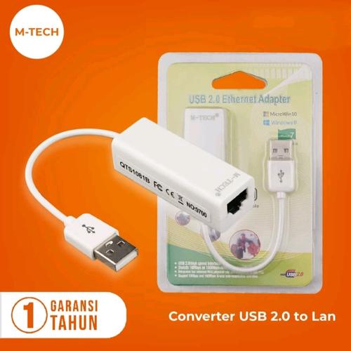 Jual USB to Lan Ethernet RJ45 Kabel/Usb Lan Adaptor/Converter Usb To ...