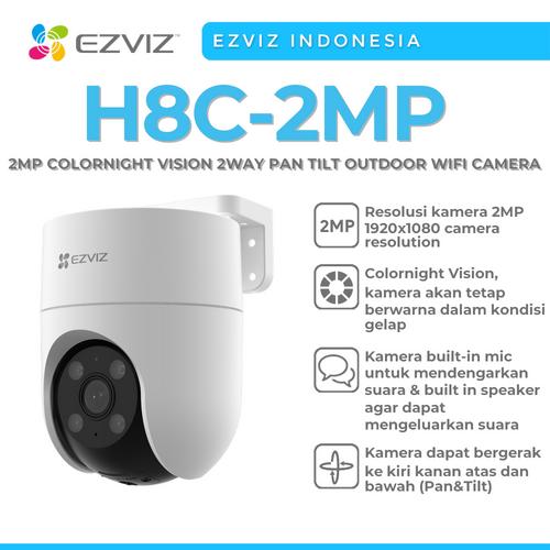 Promo EZVIZ H8C 1080P WIFI PAN TILT COLOR NIGHT VISION OUTDOOR IP ...