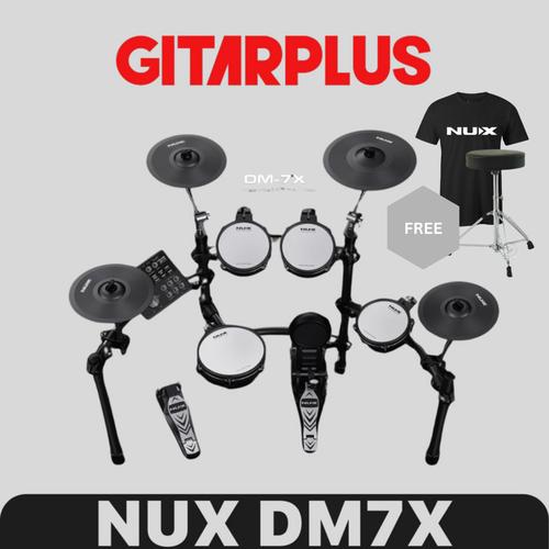 Jual NUX DM7X Electric Drum Kit Digital | Elektrik Set DM-7X - Kota ...