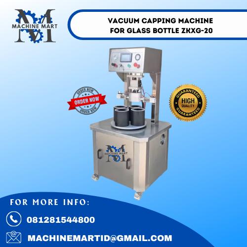 Jual Vacuum Capping Machine untuk Botol Kaca Glass Bottle ZKXG-20 ...