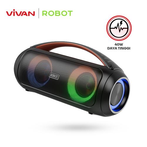 Promo VIVAN X ROBOT Karaoke Speaker RB600 dengan Wireless Microphone ...