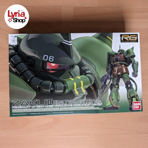 Jual RG Zaku II Real Type Color Gunpla Expo - Jakarta Barat - Lyria Shop | Tokopedia