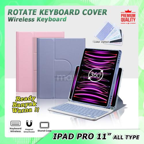 Jual iPad Pro 11 Inch 1st 2nd 3rd 4th M1 M2 Bluetooth Keyboard Case ...