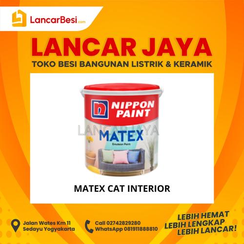 Jual MATEX EMULSION CAT TEMBOK INTERIOR 1Kg, 4,5Kg, 20Kg - 20Kg - Kab ...