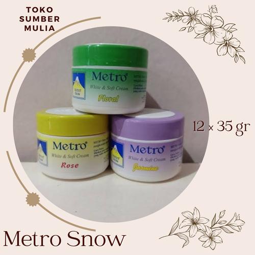 Jual Metro Snow White & Soft Cream 35gr - Kab. Malang - Sumber Mulia ...