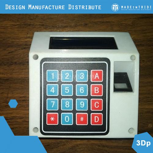 Jual Fingerprint Arduino Case Projek lcd 16x2 keypad 4x4 - Hitam, ABS ...