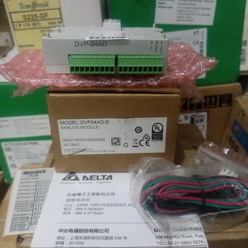 Jual PLC DELTA DVP04AD-S ANALOG INPUT MODULE DVP-S 4AI - Kota Bandung ...