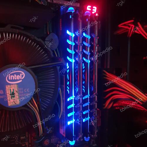 Jual Ram Led Avexir Core Blue Ddr3 16gb 8gb Kit [2x4gb] x2 Pcs - Kota ...