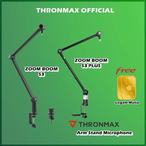 Promo Thronmax Zoom Boom S3 + / S 3 / S3+ PLUS Stand Microphone Stand ...