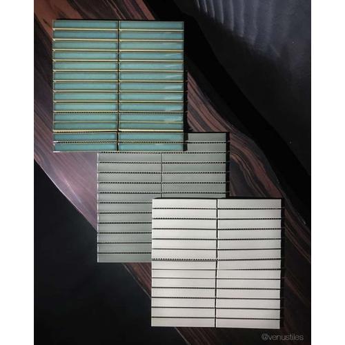 Jual Mosaic Harga Murah Type Pottery Striped Concave Olive Matte ...