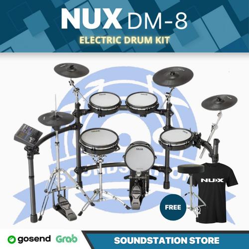 Promo NUX DM8 Electric Drum Kit Digital | Elektrik Set DM-8 Cicil 0% 3x - Kota Tangerang Selatan ...