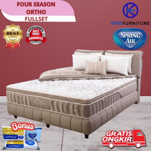 Jual FULL SET Kasur Spring Air Spring Bed Four Seasons ORTHO - Tempat ...