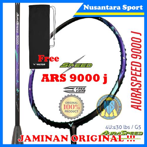 Promo Raket BADMINTON VICTOR AURASPEED 9000 J / ARS-9000 J - Kota ...