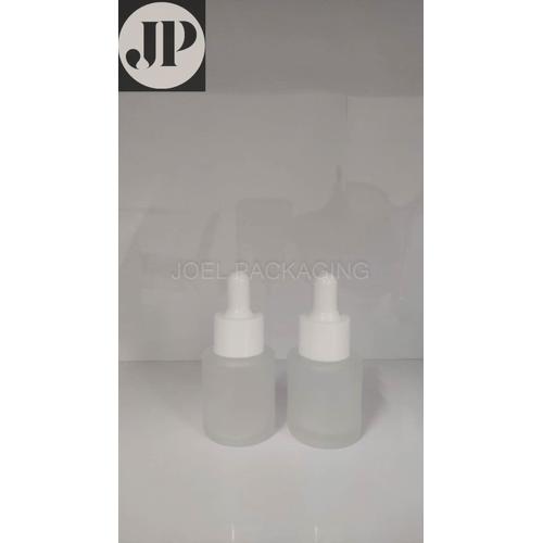Jual Botol Pipet Kaca Rf 20Ml Frosted Ring Putih Rubber Putih 20 Ml ...