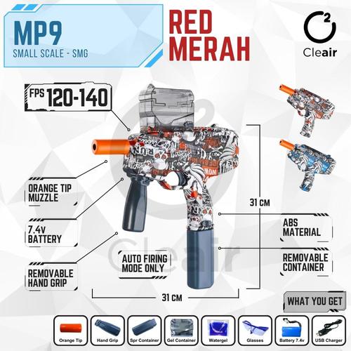 Jual CleAir O2 - Mainan Anak-anak Water Gel Blaster Hadiah MP9 Luar ...