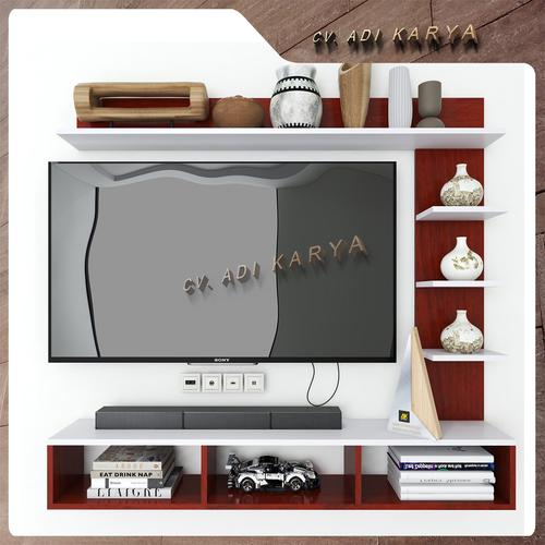 Promo Rak Tv Dinding Minimalis Modern Dekorasi Meja Gantung Susun ...