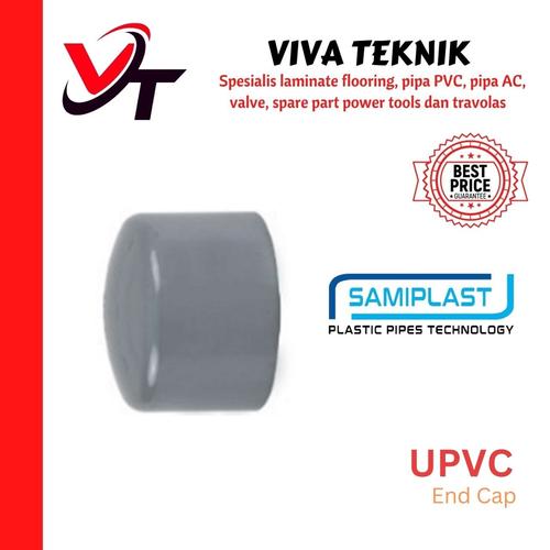 Jual End Cap SCH80 UPVC ASTM D2467 Samiplast - 1/2" - Jakarta Barat ...