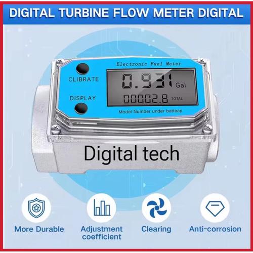 Jual Flow meter solar Digital Flow meter Bbm Digital 2 inch Digital turbine - 1 inch - Jakarta ...