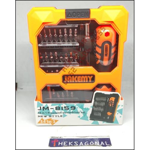 Jual Jakemy 34 in 1 Obeng Set JM-8159 Balikpapan - Kota Balikpapan ...
