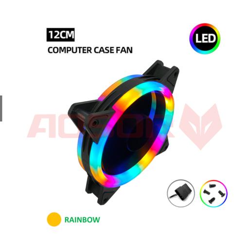 Jual Aosor / Coolmoon Fan Casing 12cm Double Ring Led - Kab. Blitar ...