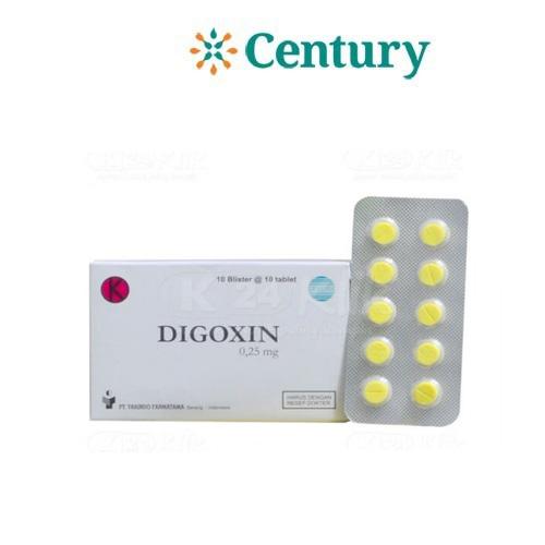 Jual DIGOXIN 0.25MG 1 STRIP ISI 10 TABLET / HIPERTENSI - Jakarta Utara ...