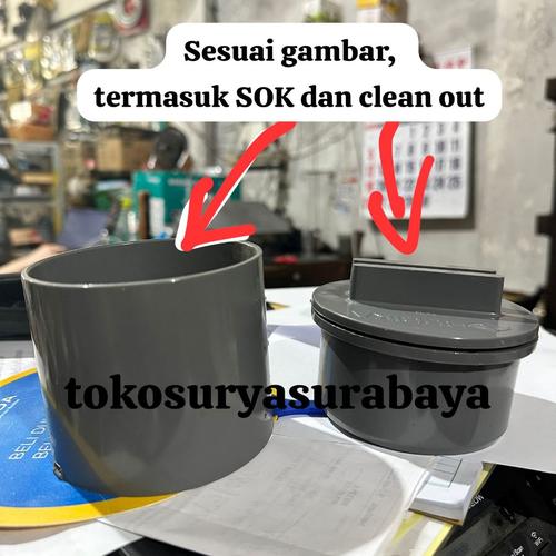 Jual TUTUP SAPI TANK 3" TUTUP DRAINAGE CONTROL 3" CLEAN OUT D 3 inch ...