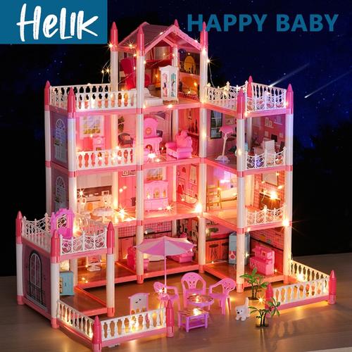 Promo Mainan Anak Perempuan Princess Kastil Mainan Rumah Rumahan Boneka ...