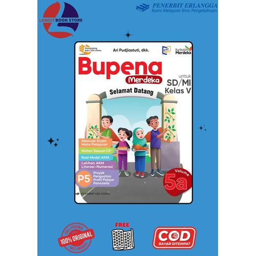Jual BUPENA MERDEKA SD/MI JL.5A KURIKULUM MERDEKA - Jakarta Timur ...