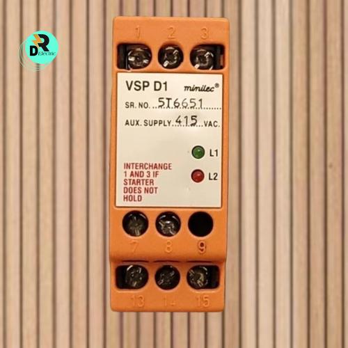 Jual Phase Failure Relay Minilec VSP D1 415 Vac Original - Jakarta ...