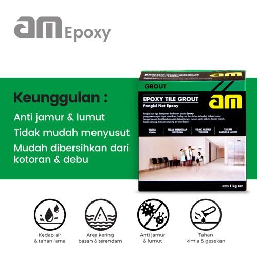 Jual READY NAT SUPER KUAT / SEMEN NAT EPOXY AM 55 - GREY ORCHITE - Kota ...