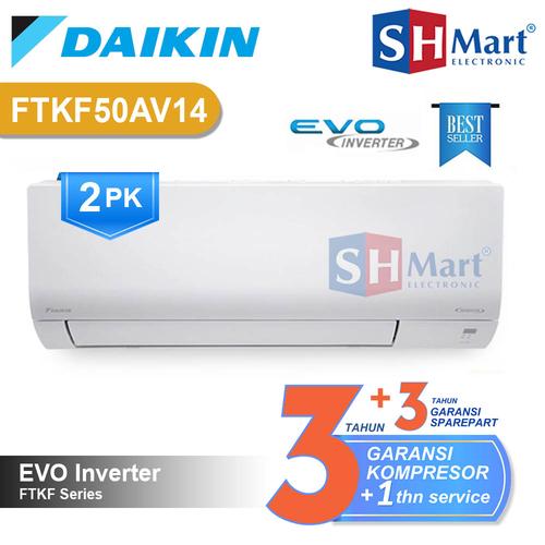 Promo Ac Daikin 2 Pk Evo Inverter FTKF50AV14 R32 Malaysia FTKF-50AV14 Cicil 0% 3x - Kota Medan ...