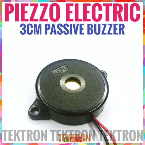 Jual BUZZER PIEZZO PASSIVE D 3.4cm T 8mm 34mm PIEZO 3cm PASIF - Kota ...