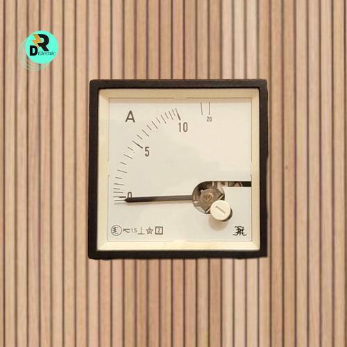 Jual Ampere Meter Analog 72 x 72 10 Ampere Original Made In Germany ...
