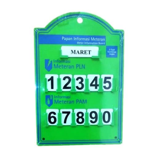 Jual kenmaster papan meteran PLN / PAM listrik Air Meter - Jakarta ...