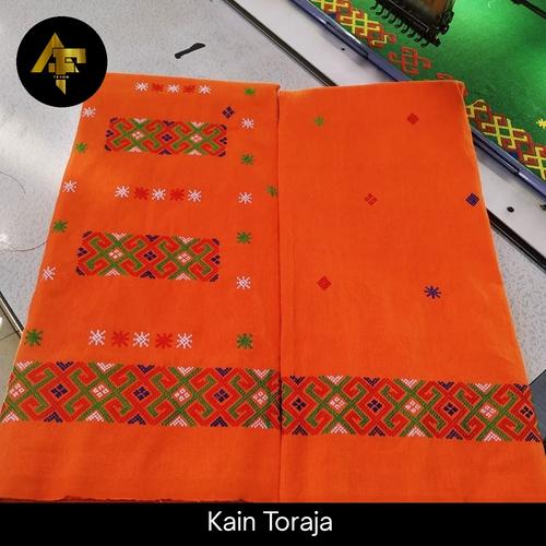 Jual Kain Toraja orange - Kab. Jepara - Nawasena Adhikari Tenun | Tokopedia