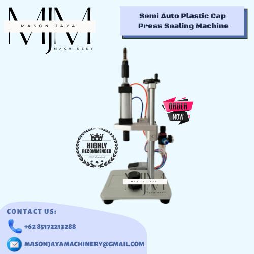 Jual Semi Auto Plastic Capping / Cap Press Sealing Machine - Kota ...