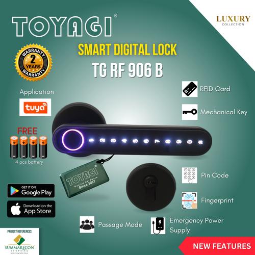 Promo TOYAGI LUXURY Smart Digital Lock/ Kunci Pintar TG RF 906 B ...