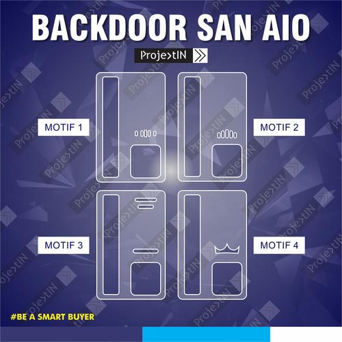 Jual PANEL BACKDOOR SAN AIO + MAGNET, PANEL SAN AIO , SAN A I O CLEAR ...
