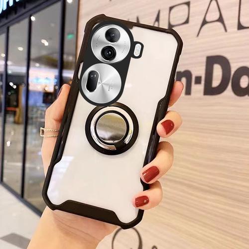 Jual Casing Oppo Reno 11 5G Silikon Bening Clear Hybrid Xundd Ring ...