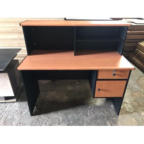 Promo Meja Resepsionis/ Meja Kantor Kerja Minimalis dengan Keyboard ...