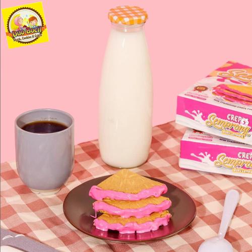 Jual Crepes Semprong Susu Lembang (isi 12 pcs) - Duo Bocil Snack ...