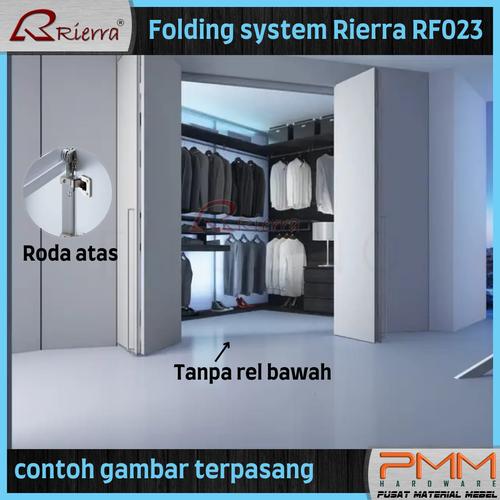 Jual Rel Folding tanpa rel bawah RF 230 FEMARG pintu lemari lipat ...