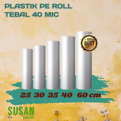 Jual PLASTIK ROLL PE 10 CM TEBAL 50 MICRON - Kab. Tangerang - susan plastic | Tokopedia