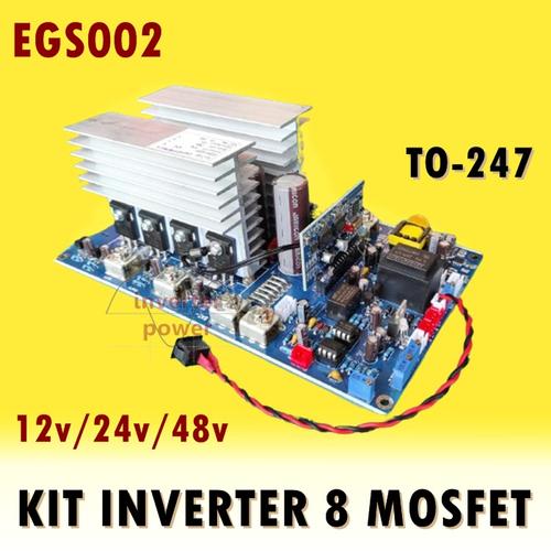 Jual Egs002 Low frequensi kit inverter 1.000watt 1000w - 12V 800W ...